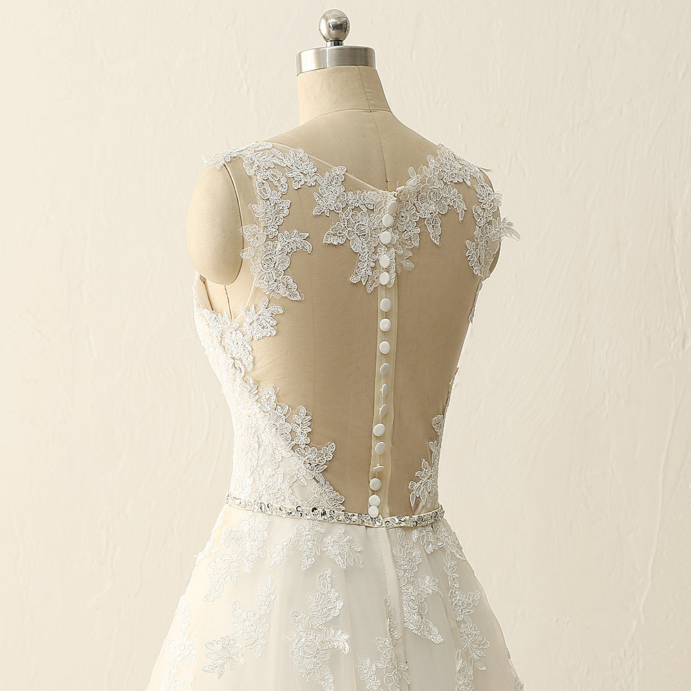 A Line Wedding Dresses,lace Wedding Dresses,modest Wedding Dresses ...